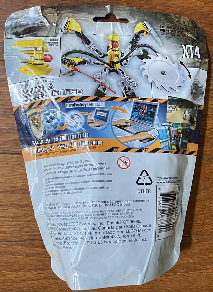 New LEGO 6229 Hero Factory XT4 673419167840 | eBay