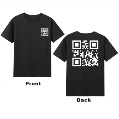 Fuc k You Q R Code Funny QR Code Meme Joke T-Shirt | eBay