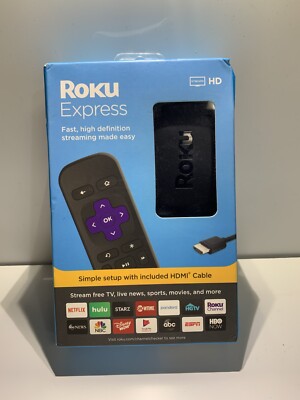 Roku Express Cable Remote - Black (3960R) 829610003252| eBay