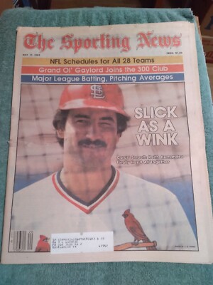 The Sporting News May 17, 1982 Former St. Louis Cardinals Star Keith ...