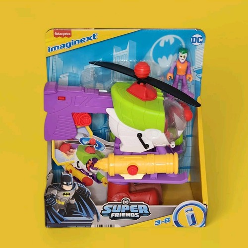 Imaginext DC Super Friends The Joker Robo Copter Helicopter Fisher ...