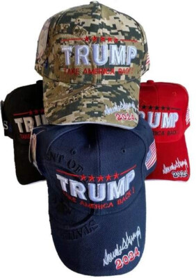 Trump 2024 Take America Back Shadow Signature (BLACK) Embroidered Cap ...