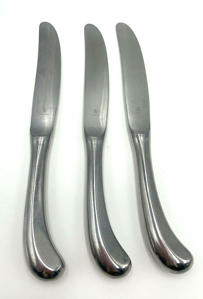 WMF Germany Marlow Stainless Dinner Knife Flatware Lot of 3 | eBay