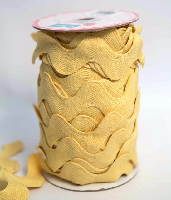 Butter Riley Blake Jumbo Ric RAC Rick Rack Trim 1 1/2" 3 Yards for sale ...