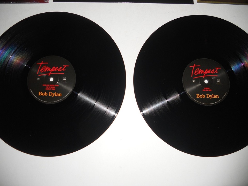 Bob Dylan Tempest 1st 2012 LP USA 180g Ultrasonic CLEANED OOP Mint | eBay