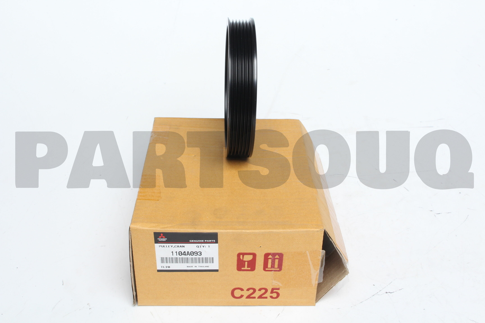 1104A093 Genuine Mitsubishi PULLEY,CRANKSHAFT | eBay