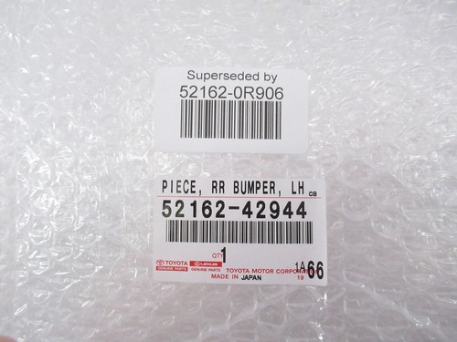 Genuine OEM Toyota 52162-0R906 Driver Rear Bumper Corner Cover 2019 ...