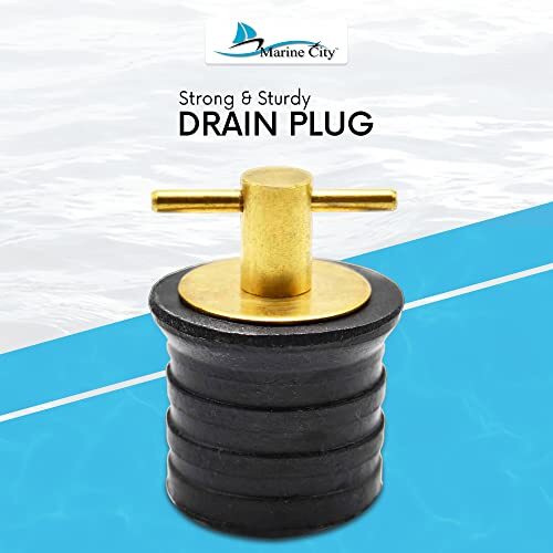 1-1/4 Inch Rust Proof Strong and Sturdy Fine Finish Drain Plug with ...