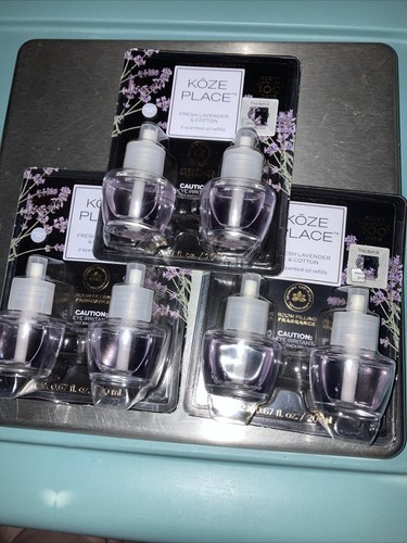(3 Pack) Koze Place 2 Scented Oil Refills - Fresh Lavander & Cotton - 0 ...