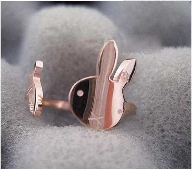 Super Adorable Rabbit Heart Mask Love Small Rose Gold GP Adjustable ...