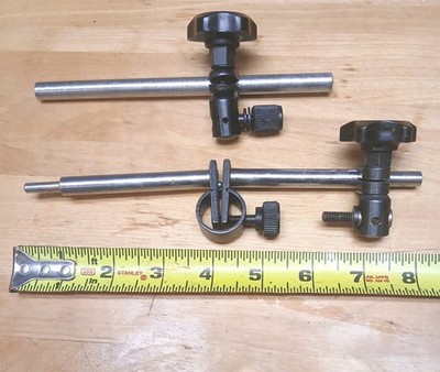 Dial Indicator Extension Rod Set 3/8" w/ holders 1 articulated fine ...