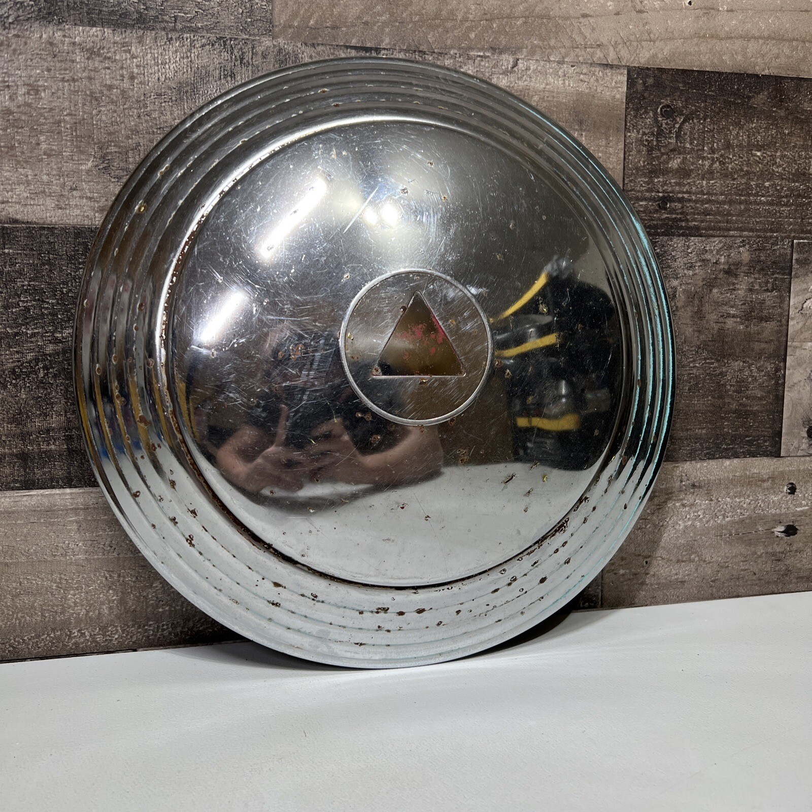 Used OEM 12 7/8” Hubcaps 1948-1953 Hudson Hornet/Wasp/Jet Liner(5053SR ...