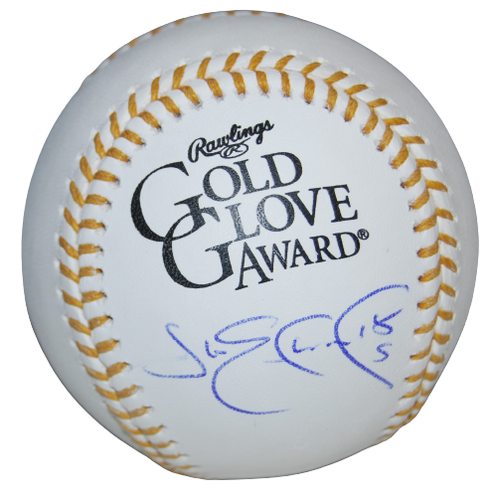 JIM EDMONDS signed (ST LOUIS CARDINALS) Gold Glove OML baseball BAS ...