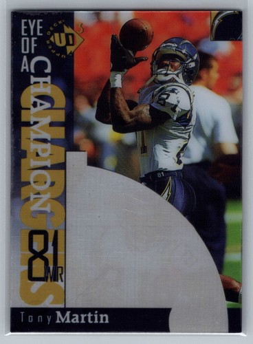1997 UPPER DECK EYE OF A CHAMPION CARD # 58 Tony Martin - San Diego ...