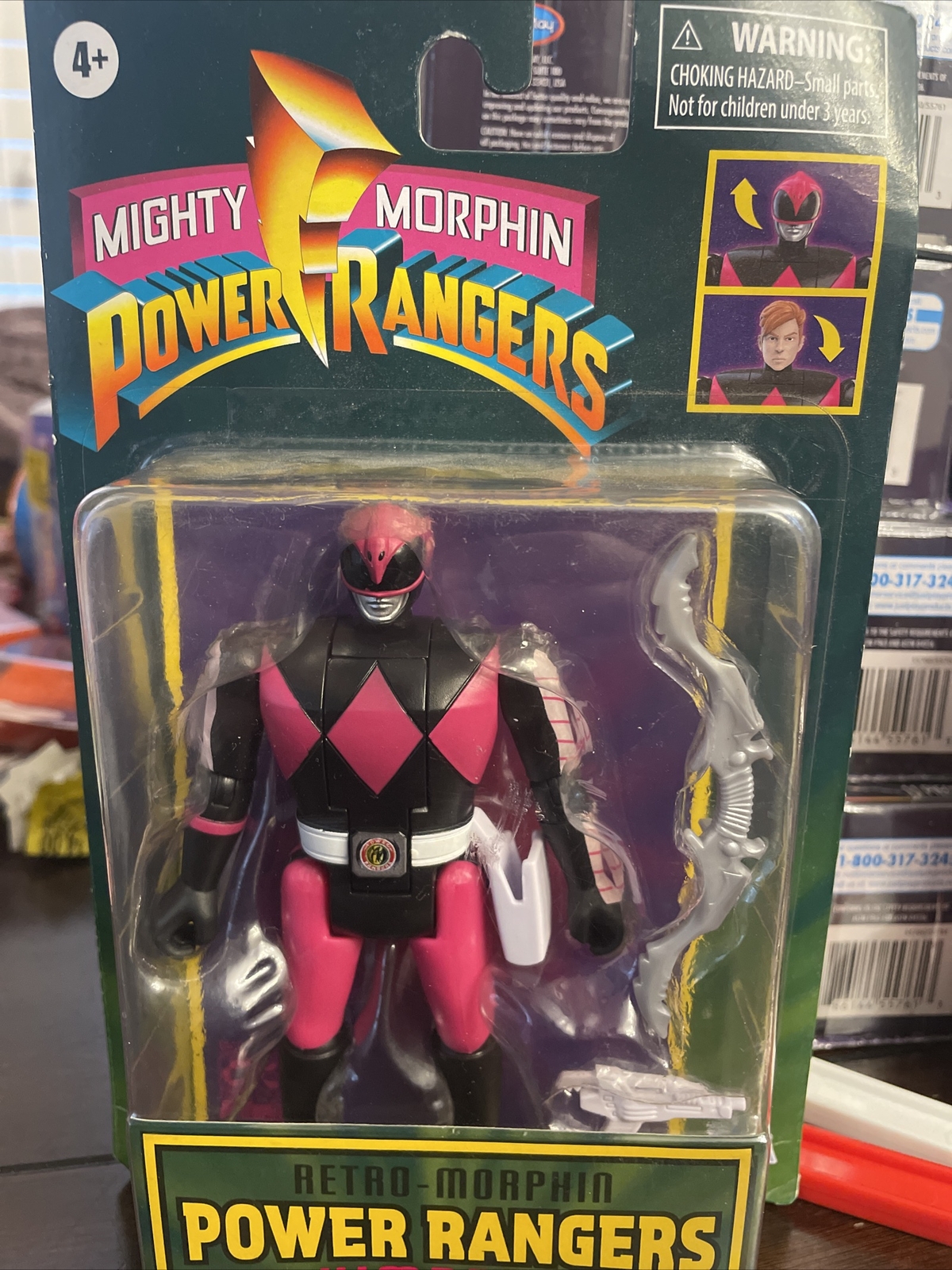 Power Rangers: Retro Morphin Head Flipping - Kimberly Pink Ranger 5 ...