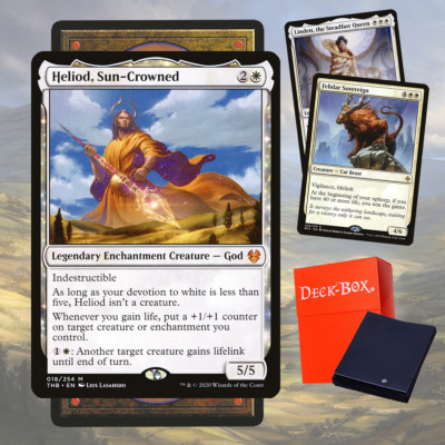 Heliod, Sun-Crowned Deck - Commander - MtG - incl. Deckbox-Sleeves | eBay