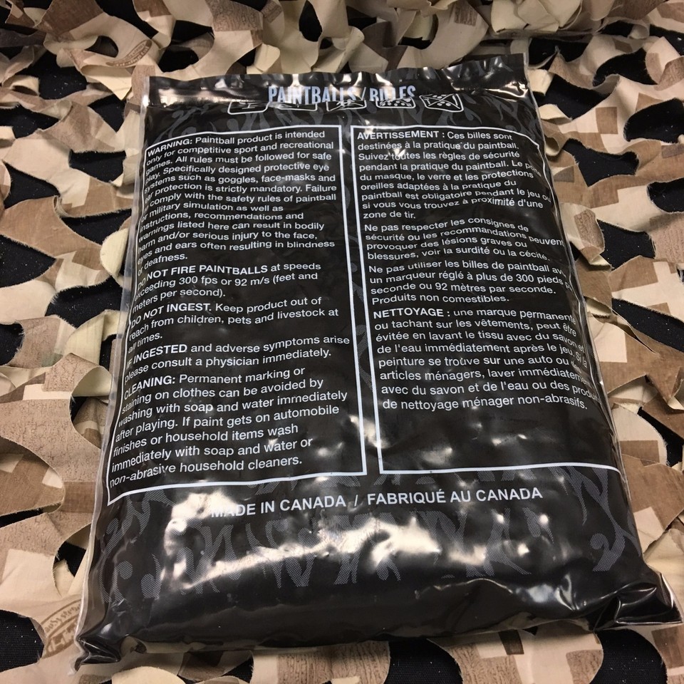 NEW JT Splatmaster 1000ct Low Impact Paintball Ammo - 50 Cal - Yellow ...