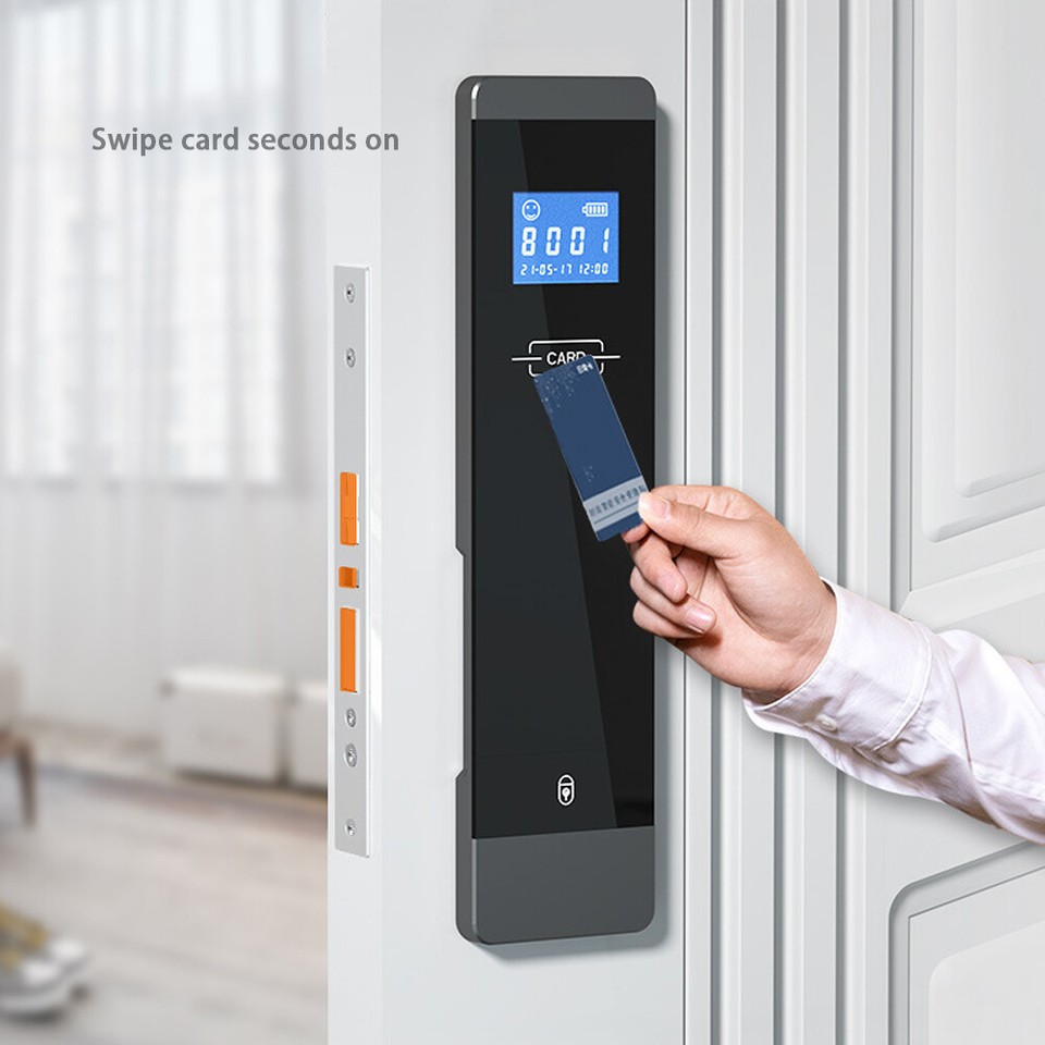 RFID Card Hotel Lock Management System /Swipe Card Lock With Display ...