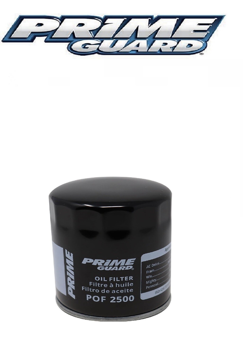 PRIMEGUARD POF2500 - cross reference oil filters | oilfilter ...