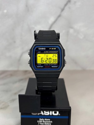 Custom Casio F91W Yellow Screen Mod | eBay