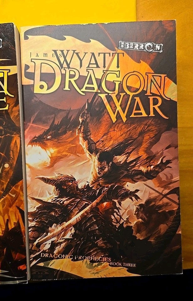 Eberron Dungeons & Dragons Draconic Prophecies Series James Wyatt ...