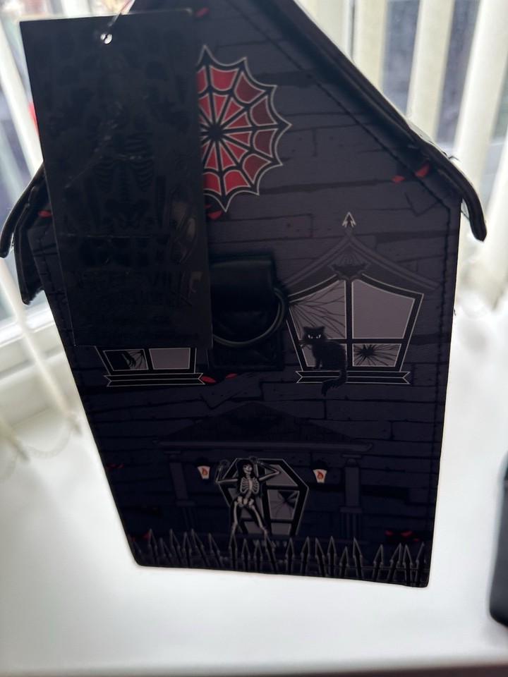 Gothic Kreepsville 666 Haunted House Bag / Handbag / Shoulder Bag Brand ...