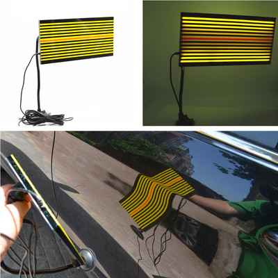 Car Dent Repair Detect Arm Reflector USB LED Line Board Body Paintless ...
