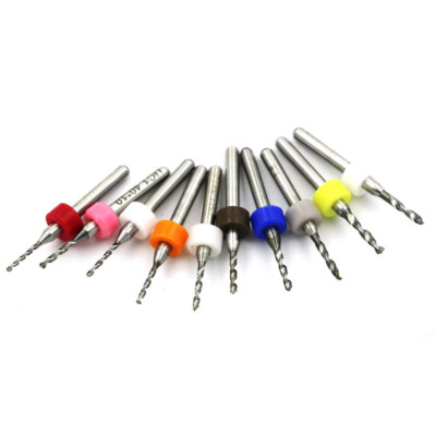 10pcs 3.2mm Tungsten Steel Drill Bits Set Kit for PCB MST CNC Jewelry ...
