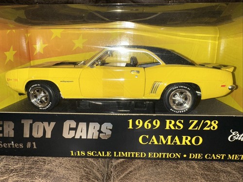 ERTL / SUPER TOYS CARS 1969 RS Z/28 CAMARO 1 OF 2500, Daytona yellow ...