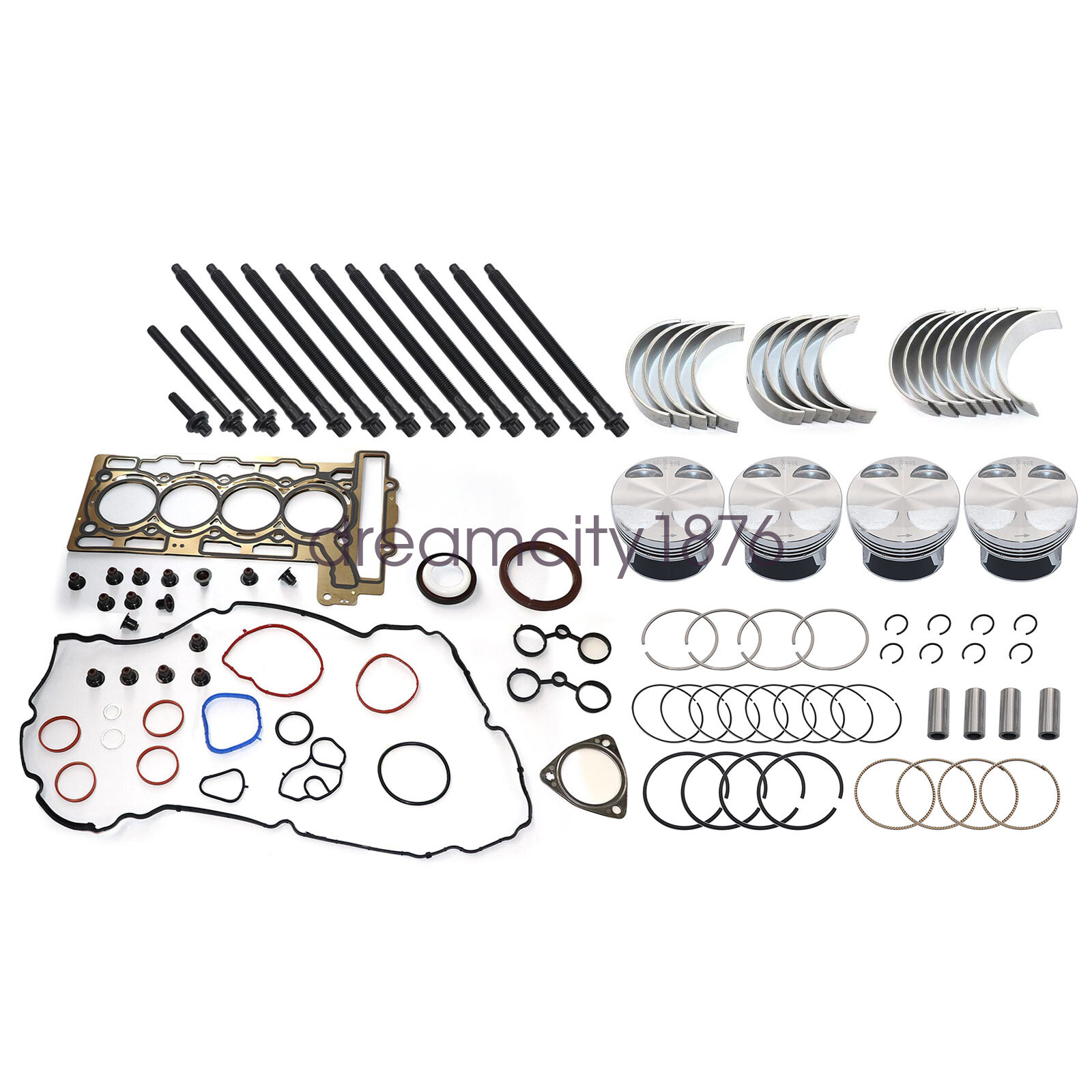 Engine Overhaul Rebuild Kit Fits For Mini Cooper Clubman R55 R56 N12 ...