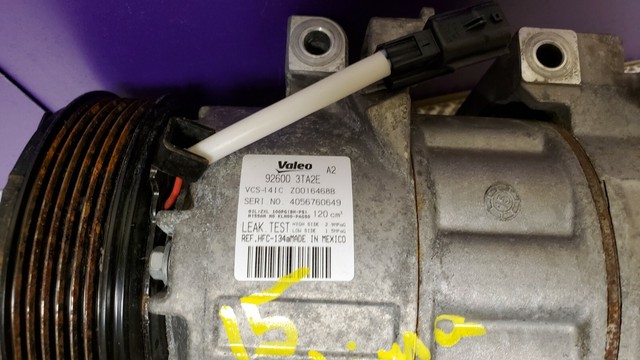 Nissan OEM Genuine 2013 to 2017 Altima AC Compressor 92600-3ta6a for ...