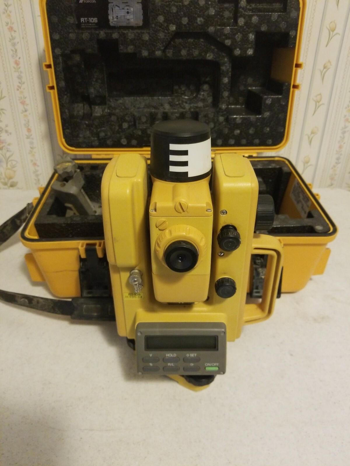 Topcon RT-10S Digital Teodolite Steep Slope Rotary Laser Level Rotating ...