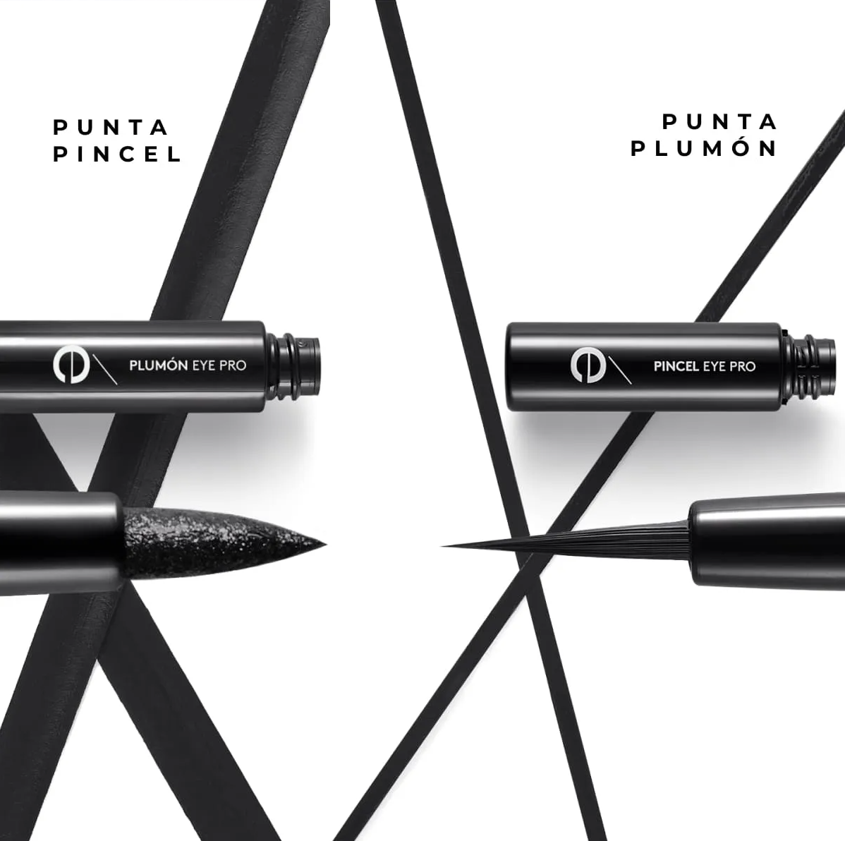 Esika Pincel Eye Pro Pincel Tip Liquid Eyeliner Extreme Black / Negro ...