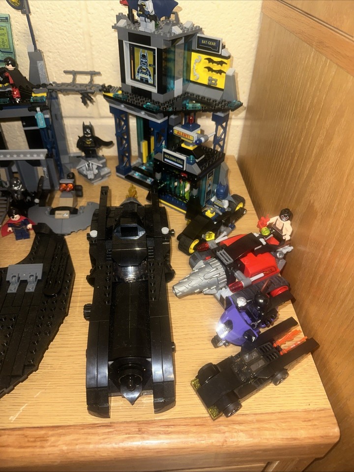 Lego Superheroes DC Batman And Superman 6 Sets Batcave Batmobile ...