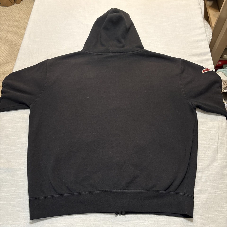 Virginia Tech Hokies Zip Up Hoodie Sweatshirt Stitched Logo Campus ...