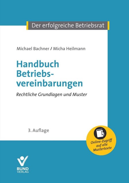Handbuch Betriebsvereinbarungen von Michael Bachner (2018, Gebundene ...