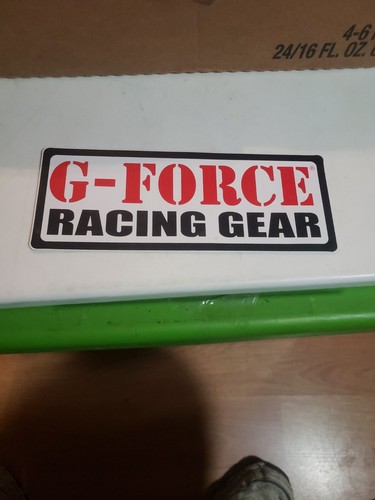 G-Force Racing Gear drag racing decal sticker | eBay