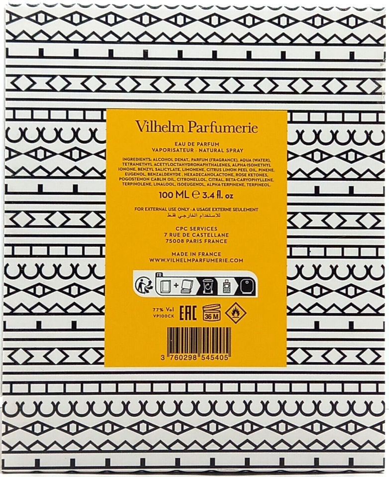 VILHELM PARFUMERIE CHIMILKA EAU DE PARFUM SPRAY UNISEX 3.4 Oz / 100 ml ...
