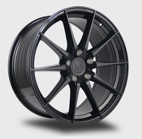 HP4 22x10.5 inch Gloss Black Rims fits 5x114.3 ET30 | eBay