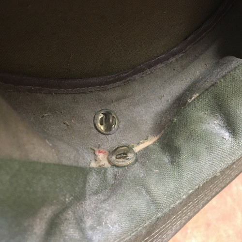 Vintage 50s Korea Ridgeway Hat Cap Fidel Castro Green Army Military ...