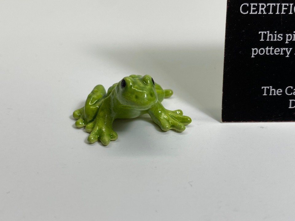 Hagen Renaker #A-124 448 NOS Papa Frog Last of the HR Stock Free ...