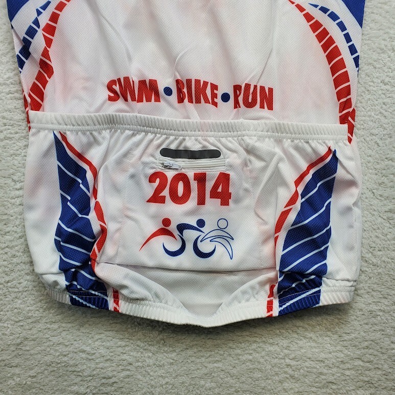 Hy Vee Des Moines Iowa Triathlon Cycling Jersey Racing Full Zip Small ...