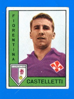 Nuova CALCIATORI PANINI 1962-63-Figurina-Sticker - CASTELLETTI ...