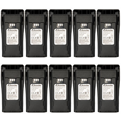 10 High Grade 1600mAh Ni-MH Battery for Motorola CP160 CP180 CP200 ...