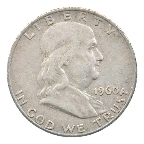 1960-D US Franklin 90% Silver Half Dollar Coin Collection Set Break ...