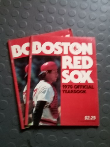2 Vintage Boston Red Sox Yearbooks 1970 | eBay