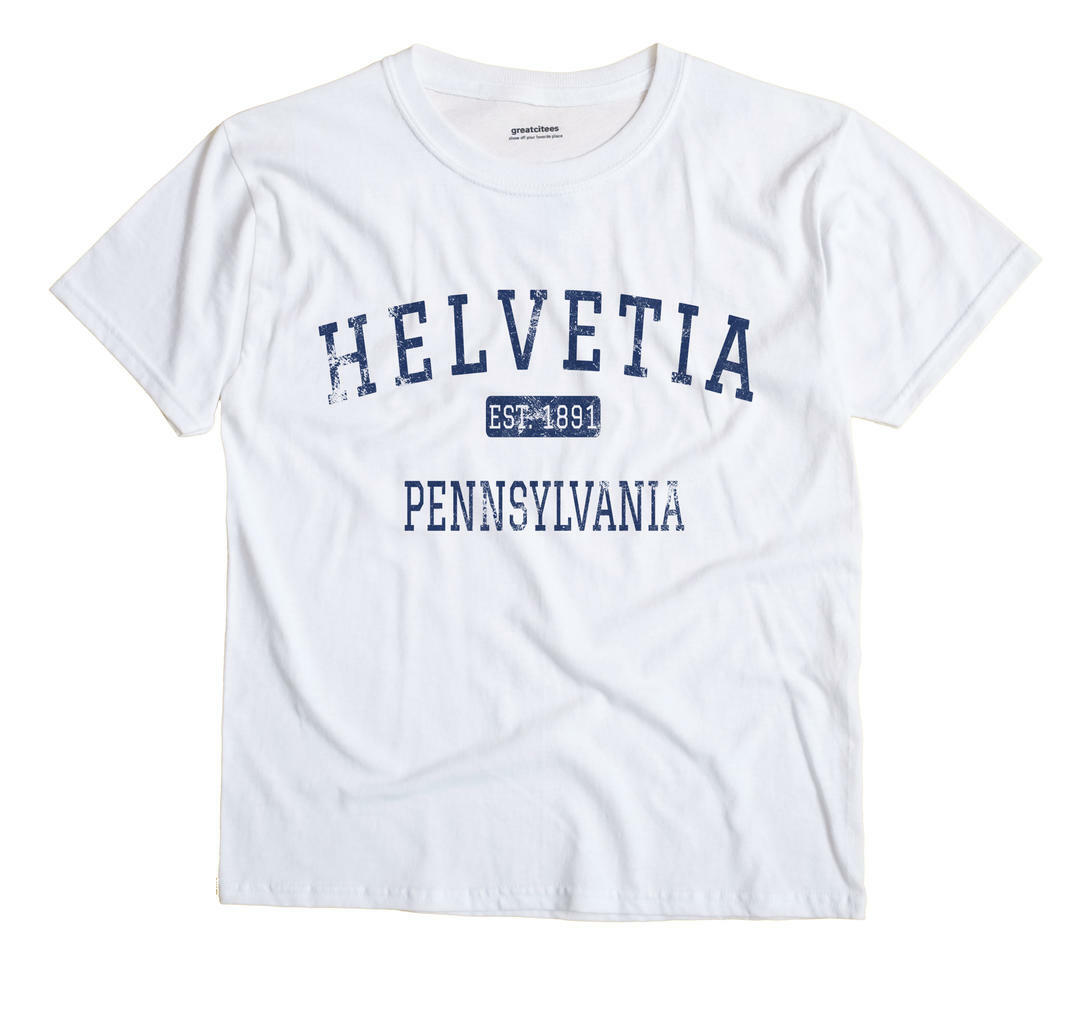 Helvetia Pennsylvania PA T-Shirt EST | eBay