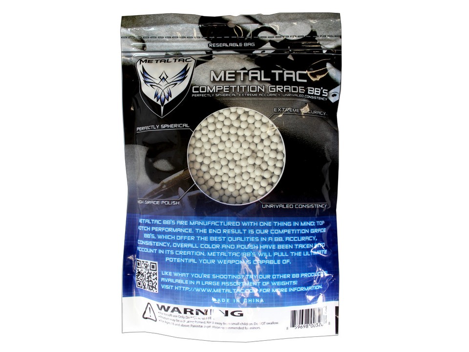 MetalTac 3000 Bag .30g 6mm BBs Ammo Pellets 0.3g Premium Quality ...