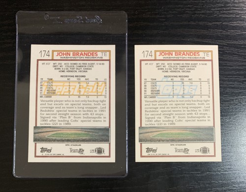 1992 Topps - Gold #174 John Brandes (RC) for sale online | eBay