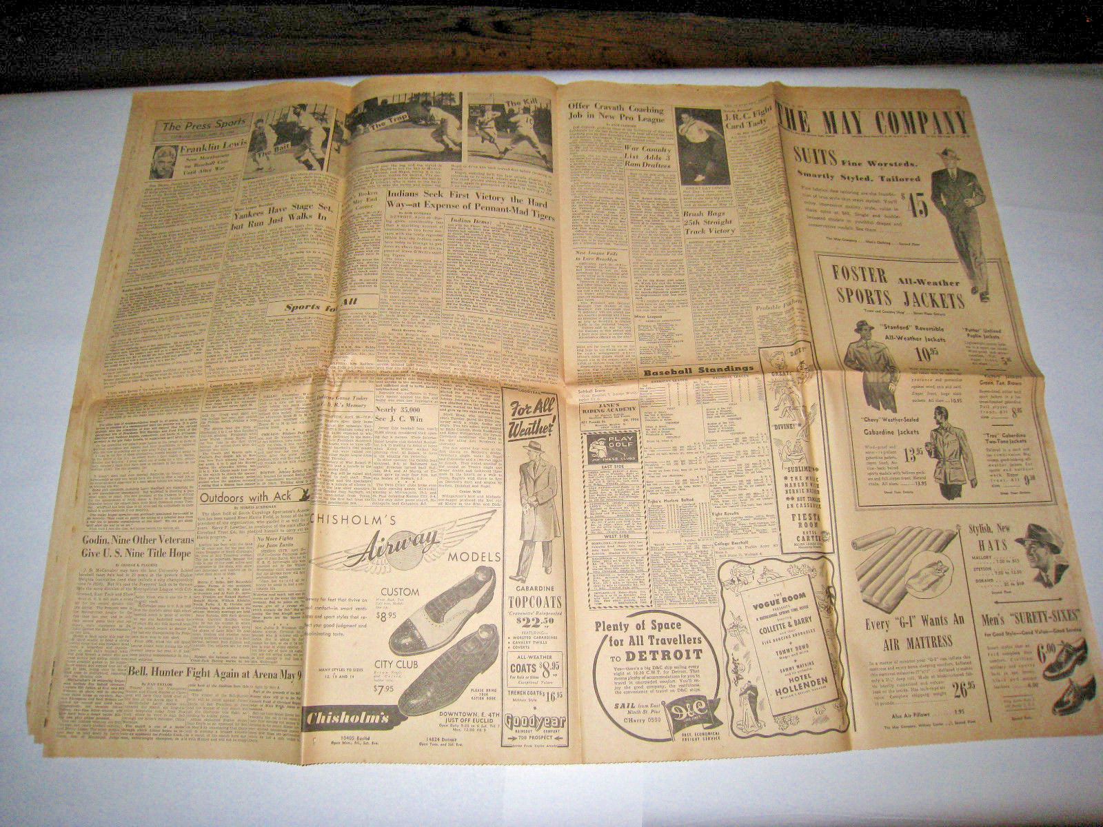The Cleveland Press Fri April 20 1945 The San Francisco Conference ...